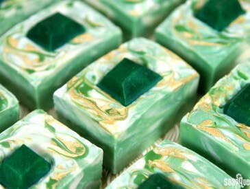 Emerald Swirl Cold Process Tutorial – Soap Queen