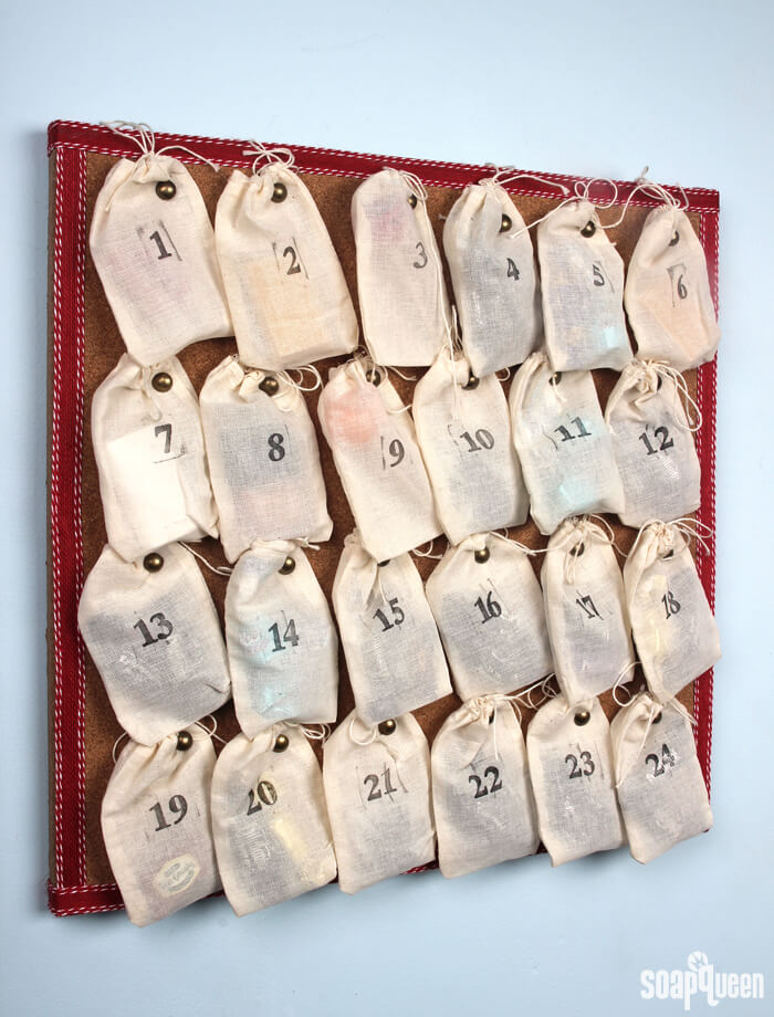 Easy Handmade Advent Calendar – Soap Queen