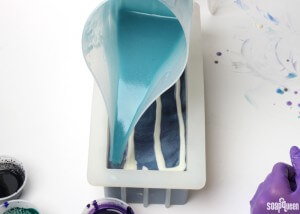 Galaxy Clyde Slide Cold Process Tutorial – Soap Queen