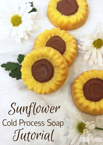 Sunflower Cold Process Soap Tutorial – Soap Queen